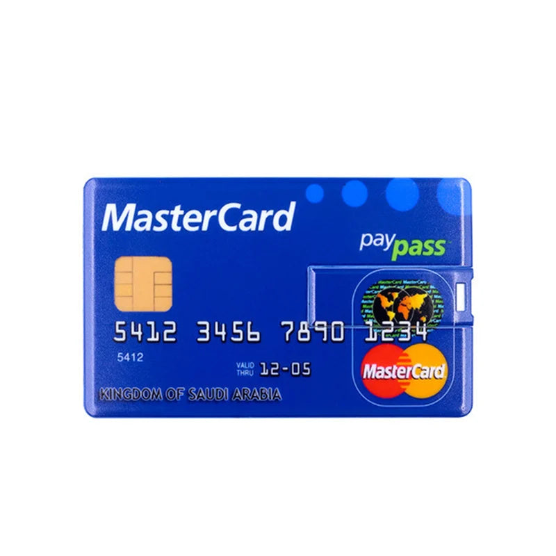 Clés Usb En Forme De Carte Bancaire 128 Go Livraison Offerte