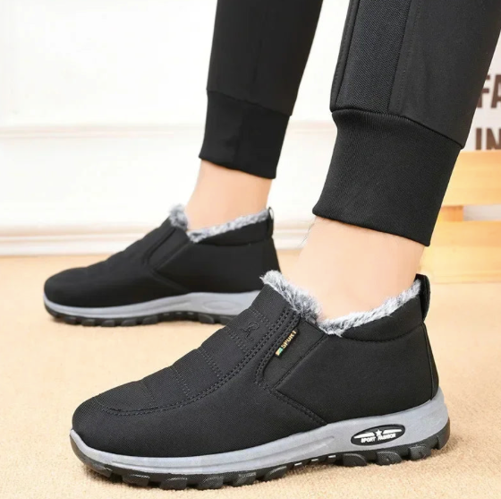 Chaussures fourrées d’hiver pour homme et femme anti dérapantes - Livr ...