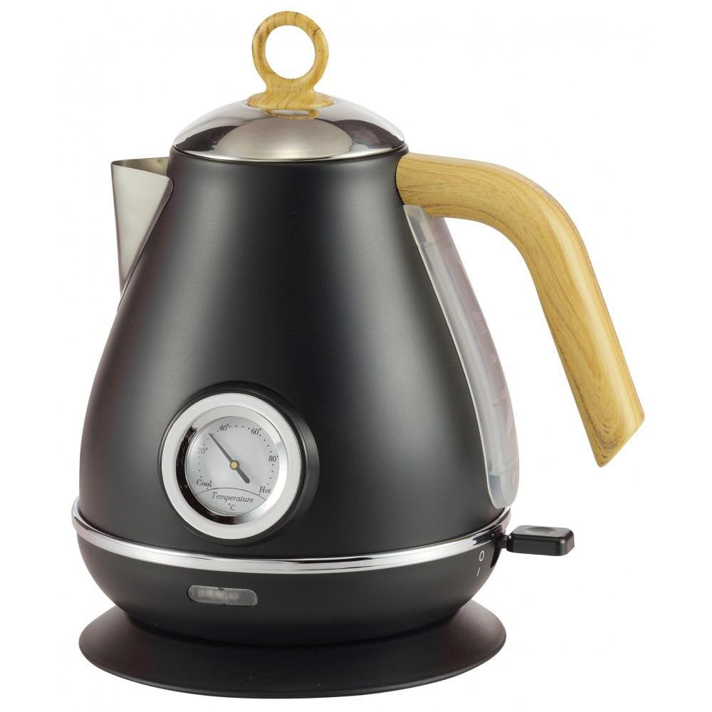 Bouilloire Design Electrique 1.7L en acier inoxydable avec poignée erg ...