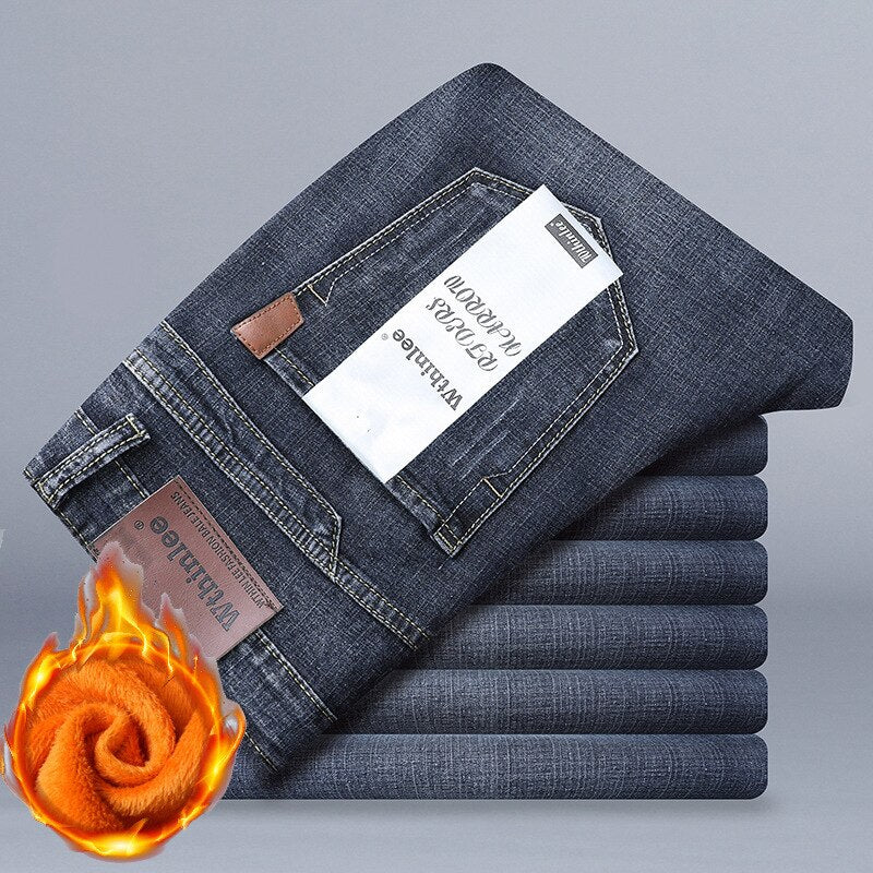 Jean en velours pour homme extensible et chaud - Livraison offerte ...